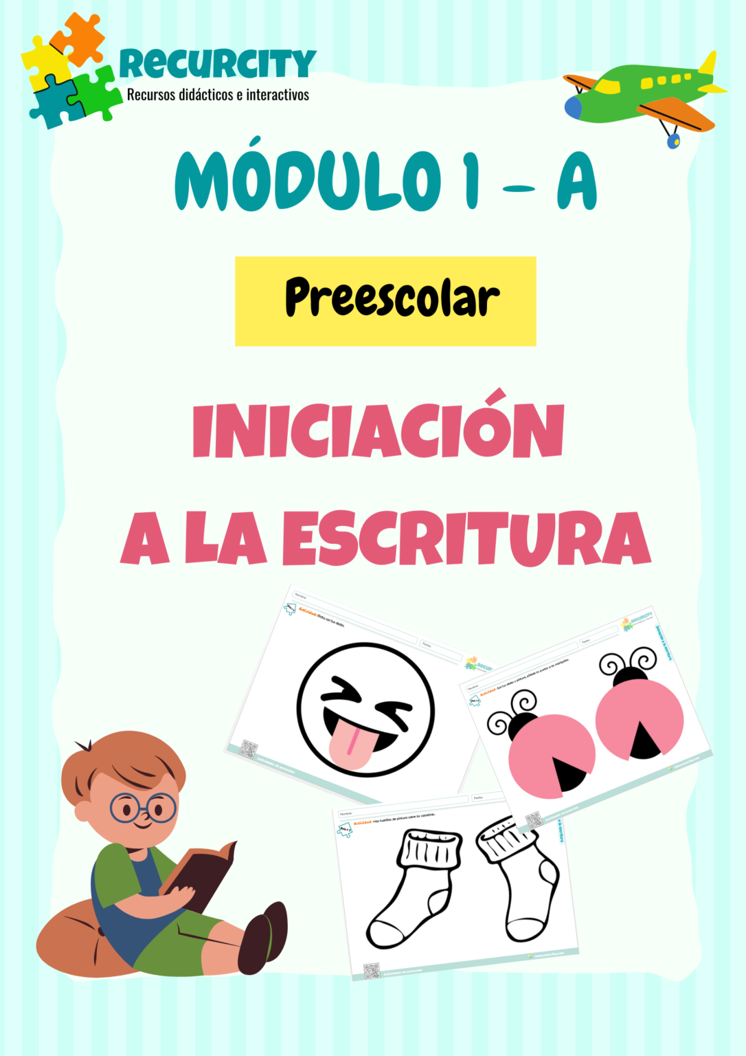 Guías didácticas para preescolar iniciación a la escritura. Módulo 1 - B